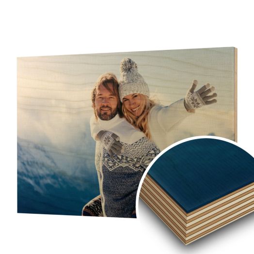 Foto auf Holz drucken und selbst gestalten